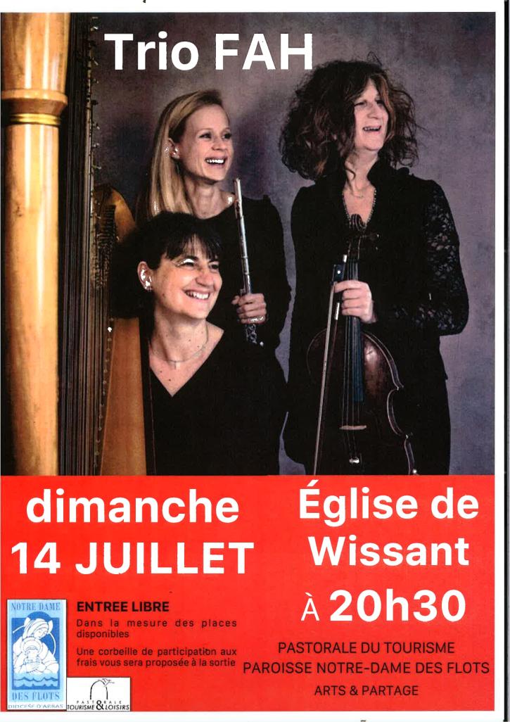 Concert: Trio FAH | Terre des 2 caps Tourisme